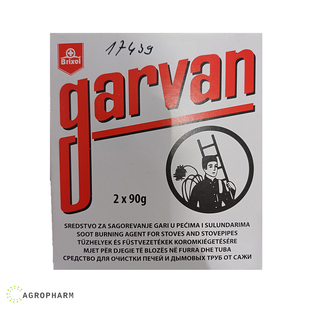 GARVAN za sagorevanje gareži u pećima i dimnjacima - Agropharm - Agropharm