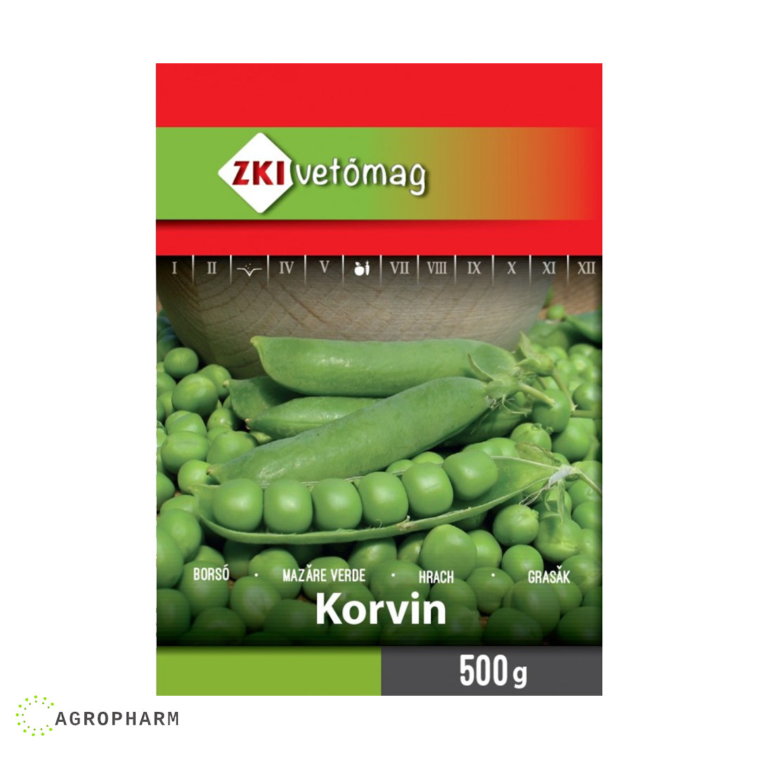 Grašak Korvin krupni rani 250gr i 500gr seme - Agropharm - Agropharm