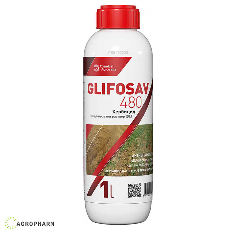 Glifosav 480 1l - Totalni Herbicid | Agropharm - Agropharm