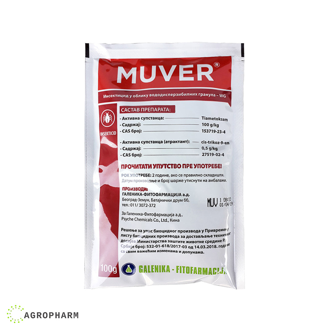 Muver 100gr Biocid za suzbijanje muva - Agropharm - Agropharm
